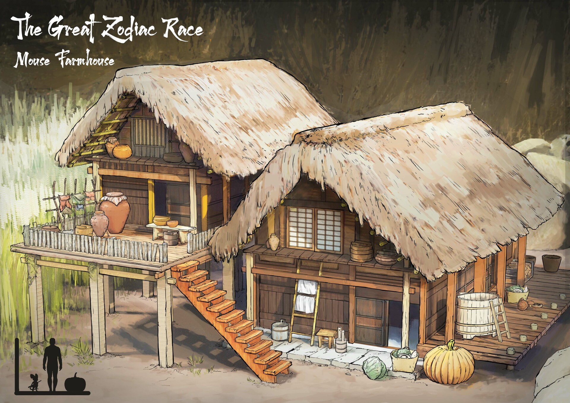 ArtStation - The Mouse Farmhouse
