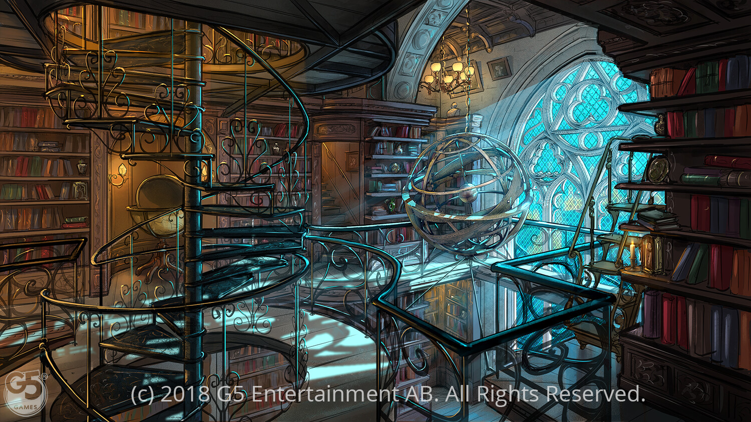 ArtStation - "The Paranormal Society" concept art 2