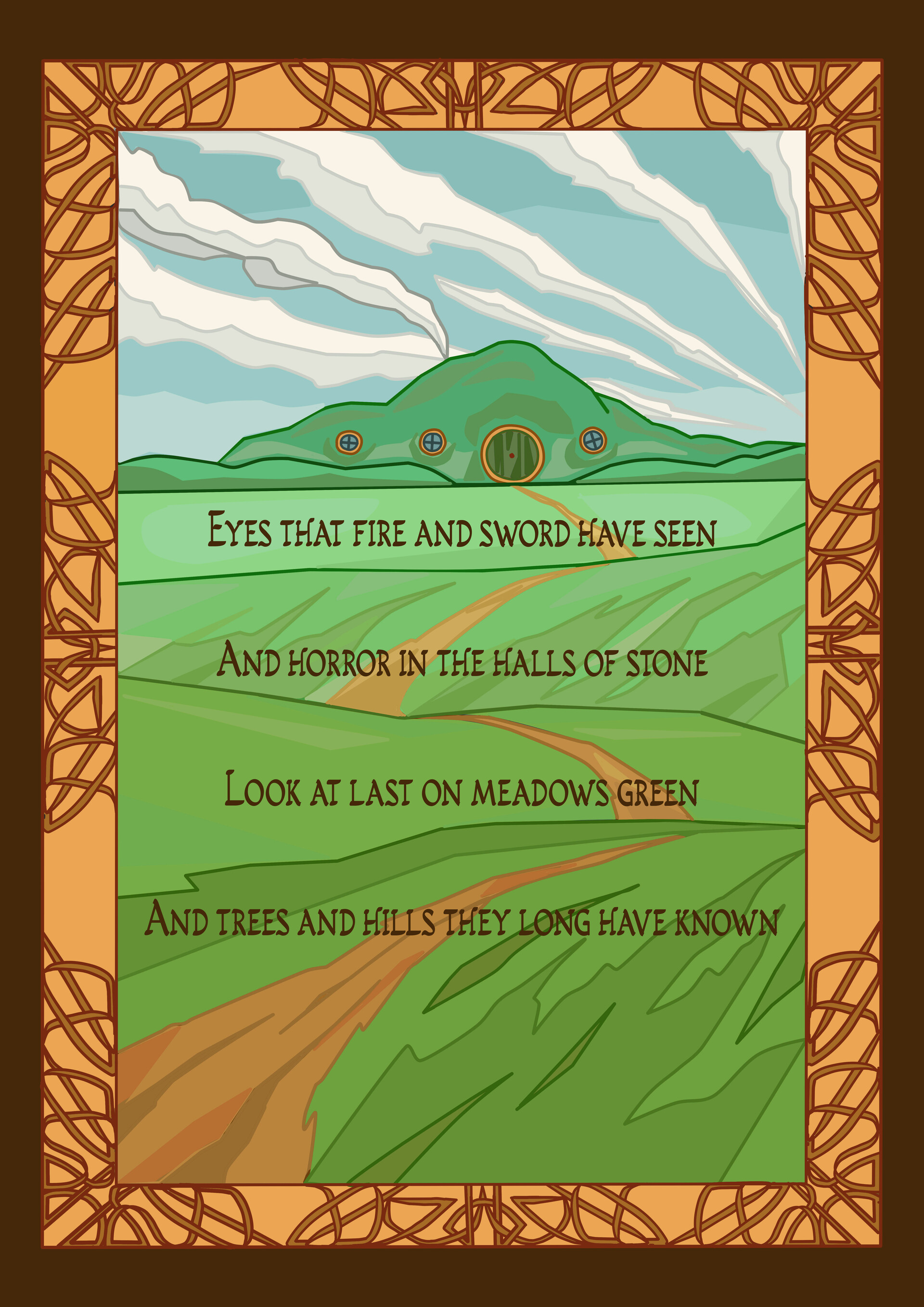 ArtStation - Illustrations of "The Hobbit" by J. R. R. Tolkien