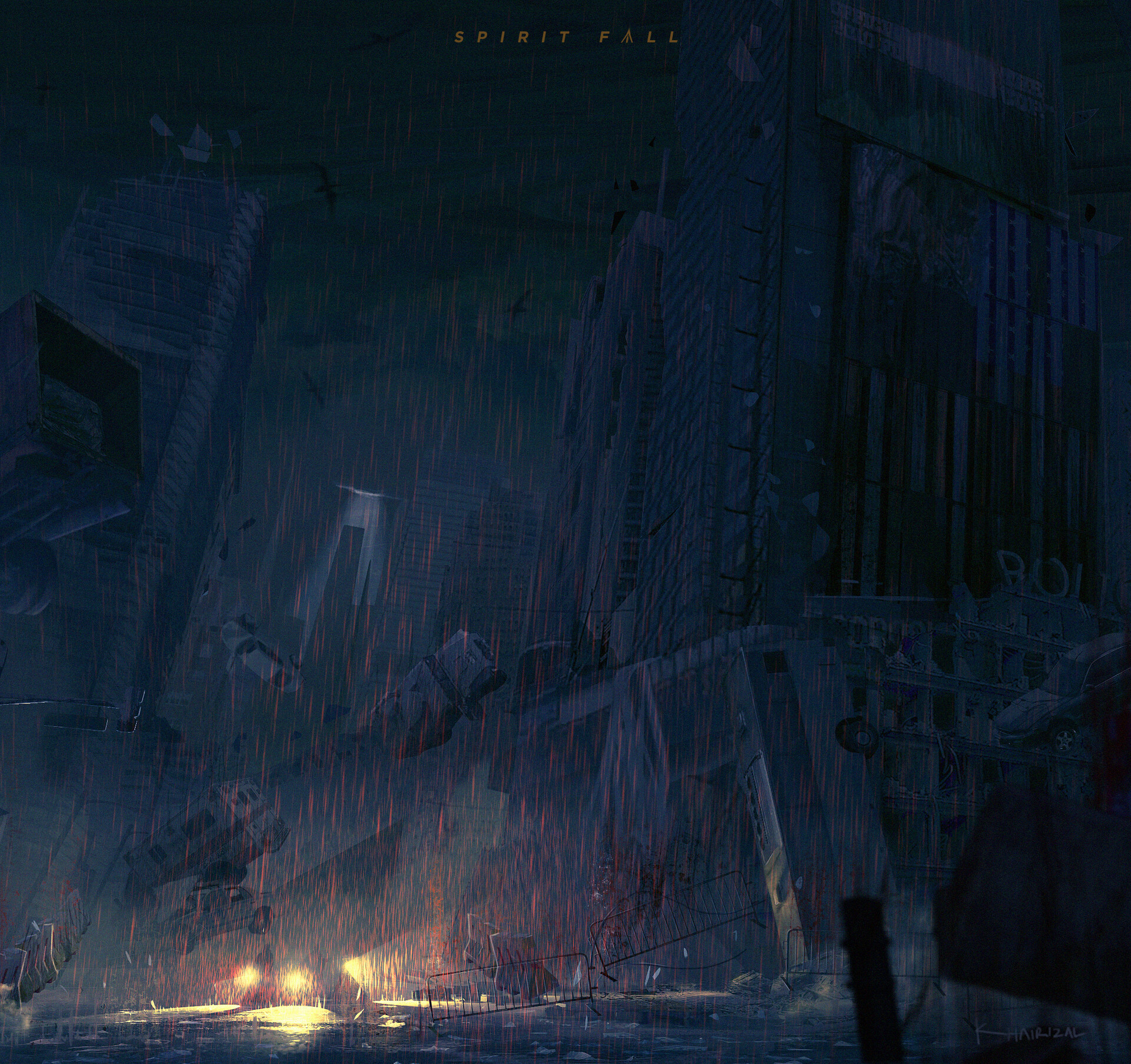 Khairizal Rahmat - Demonic Weather; Reverse Rain (Times Square ...