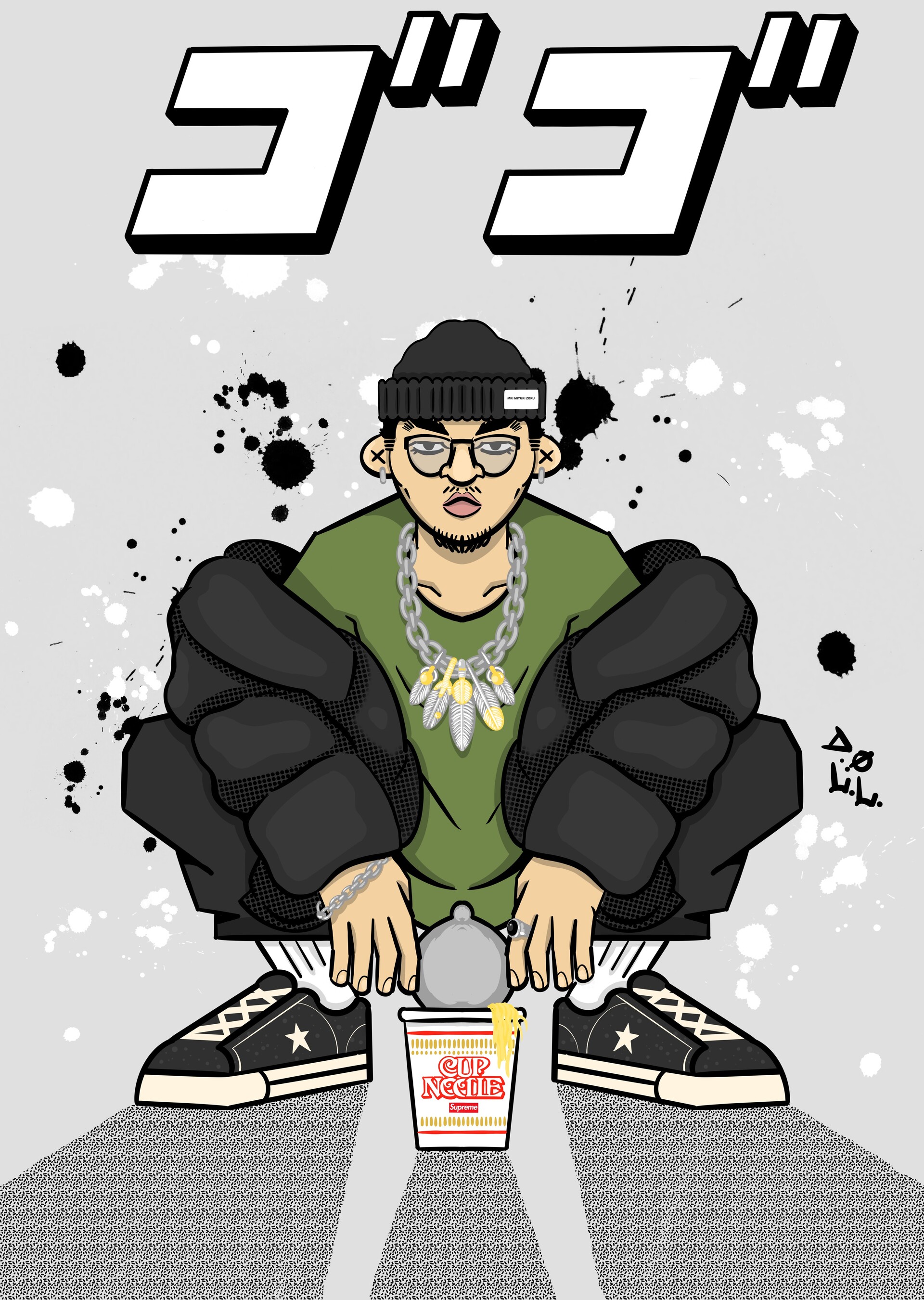 ArtStation - Gogo magazine cover