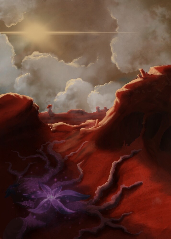 ArtStation - KEPLER 422b Concept Art