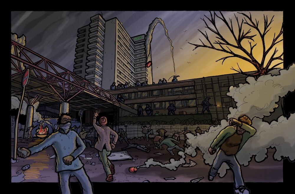 ArtStation - Fan Art from the comic The Fall from Jared Muralt