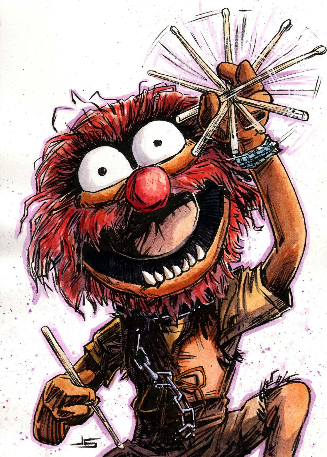 Animal Muppet Drawing