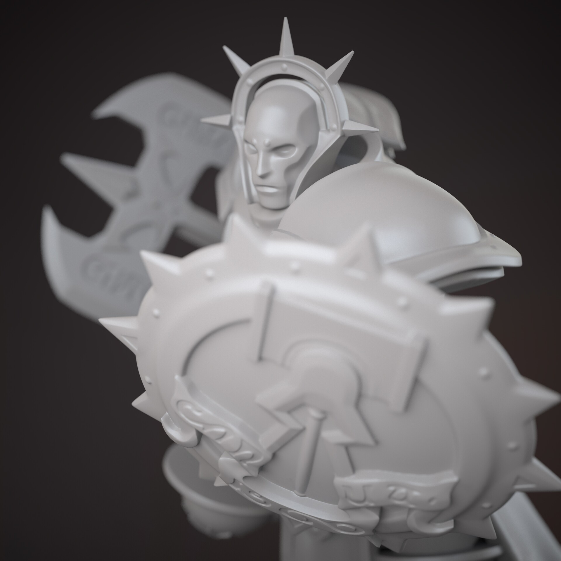 ArtStation - Stormcast Eternal Fan Sculpt.