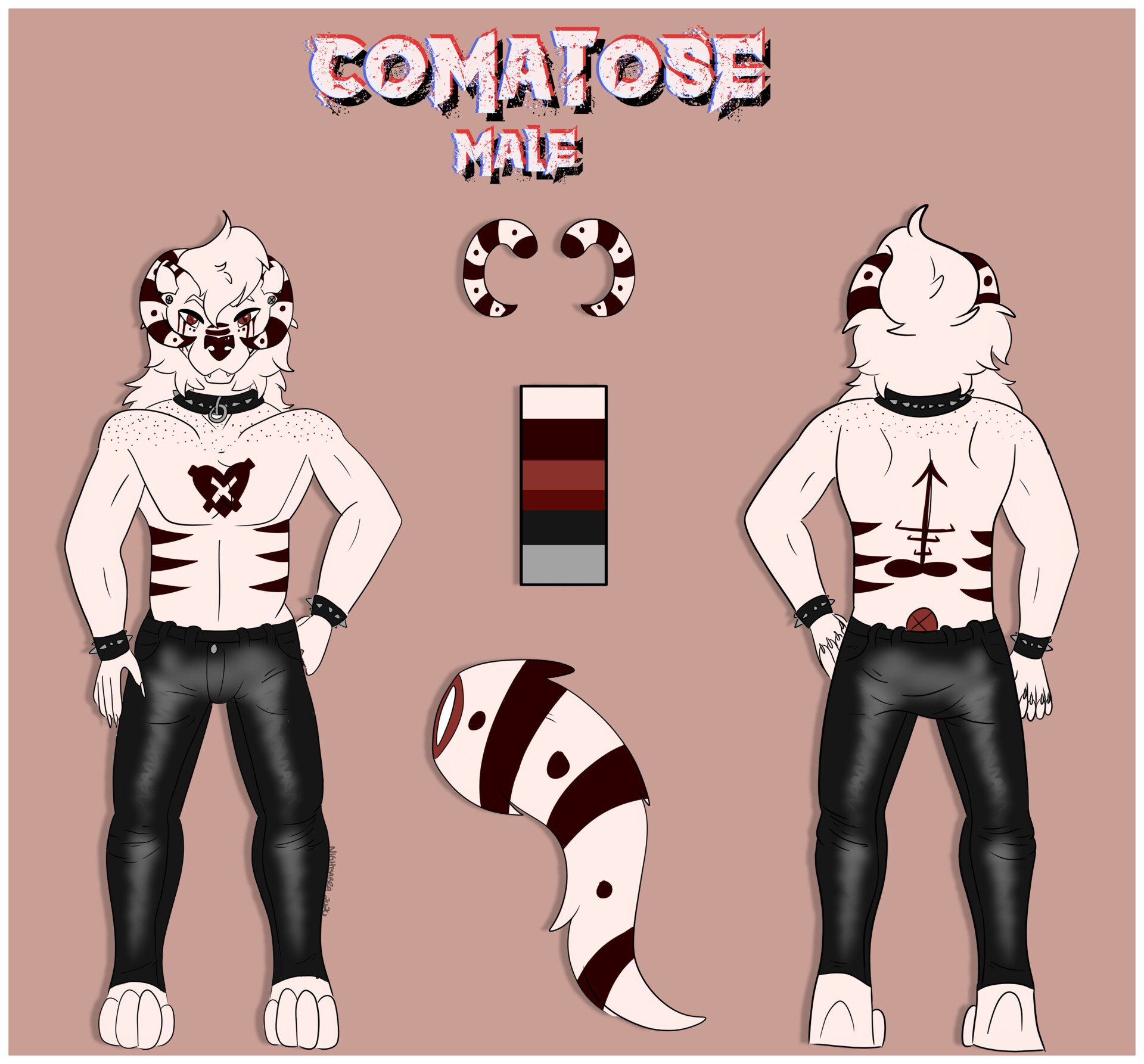 ArtStation - [C]Comatose Reference Sheet