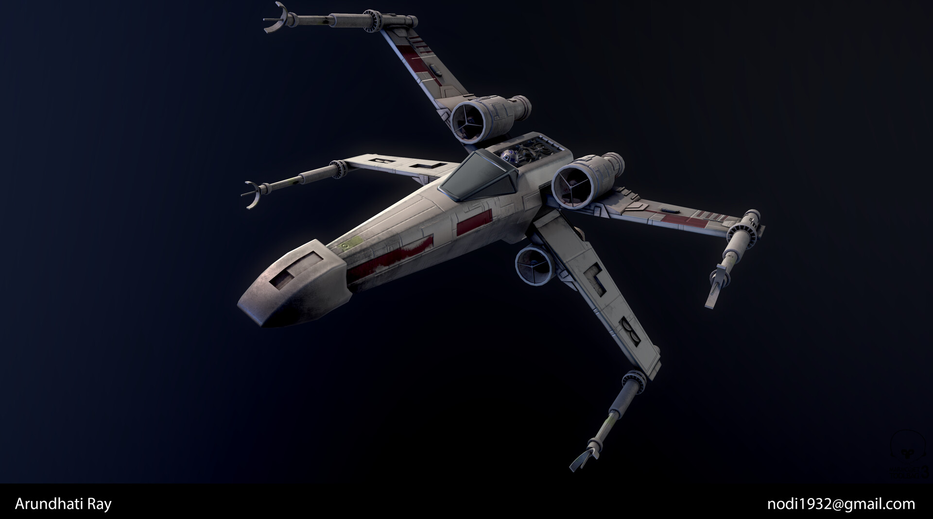 ArtStation - X Wing Star Fighter