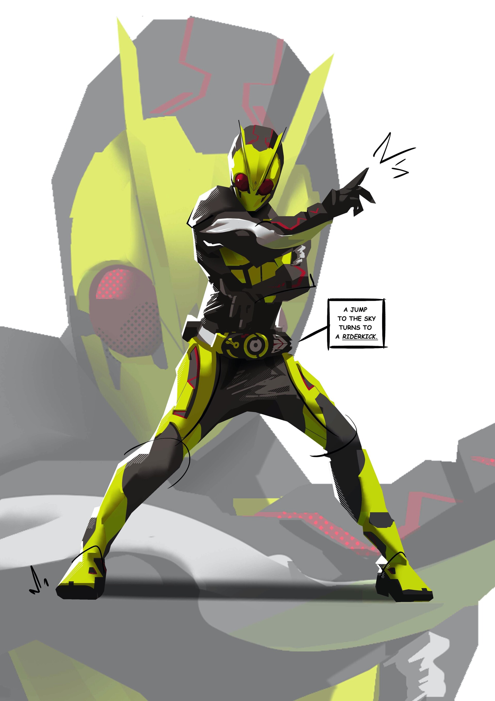 ArtStation - Kamen Rider 01