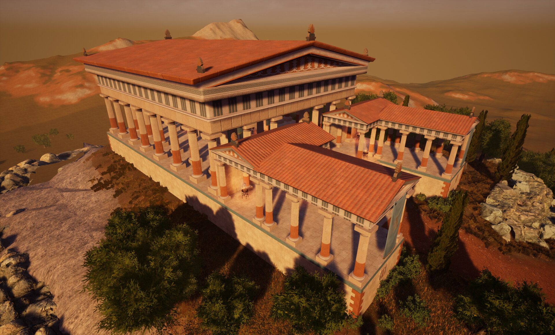 Ancient Greek Houses Minecraft