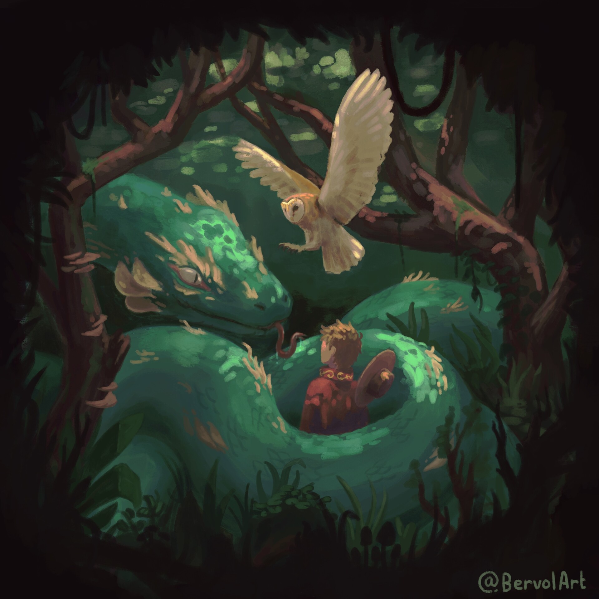 ArtStation - A run in with Celium