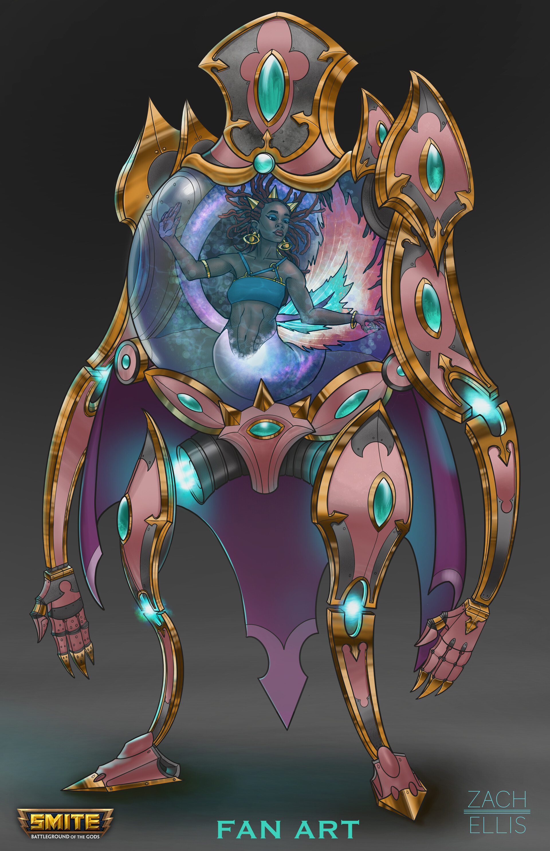 ArtStation - Lady of the Lake Concept