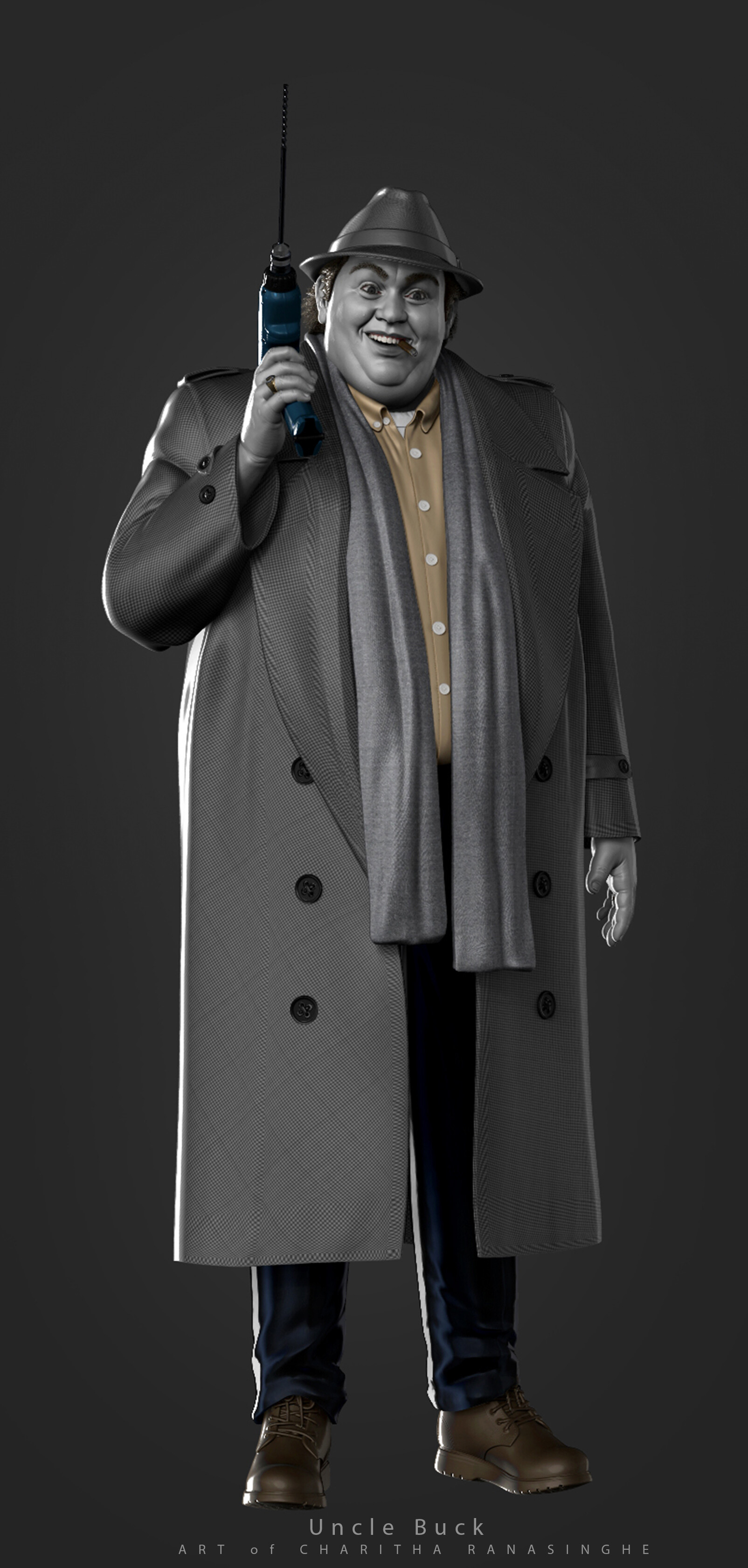 Charitha Ranasinghe - Uncle Buck likeness ( John Candy)