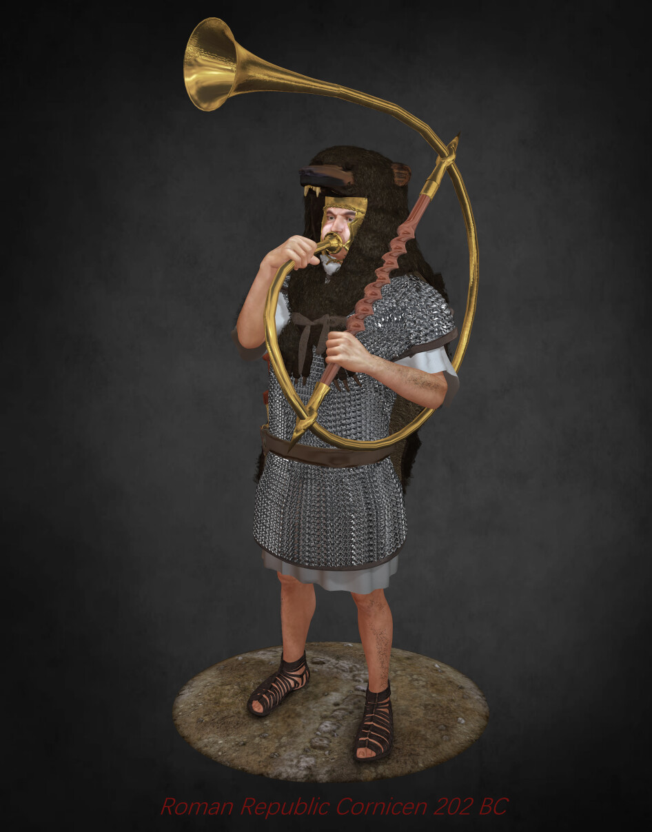 ArtStation - Roman Republic Cornicen
