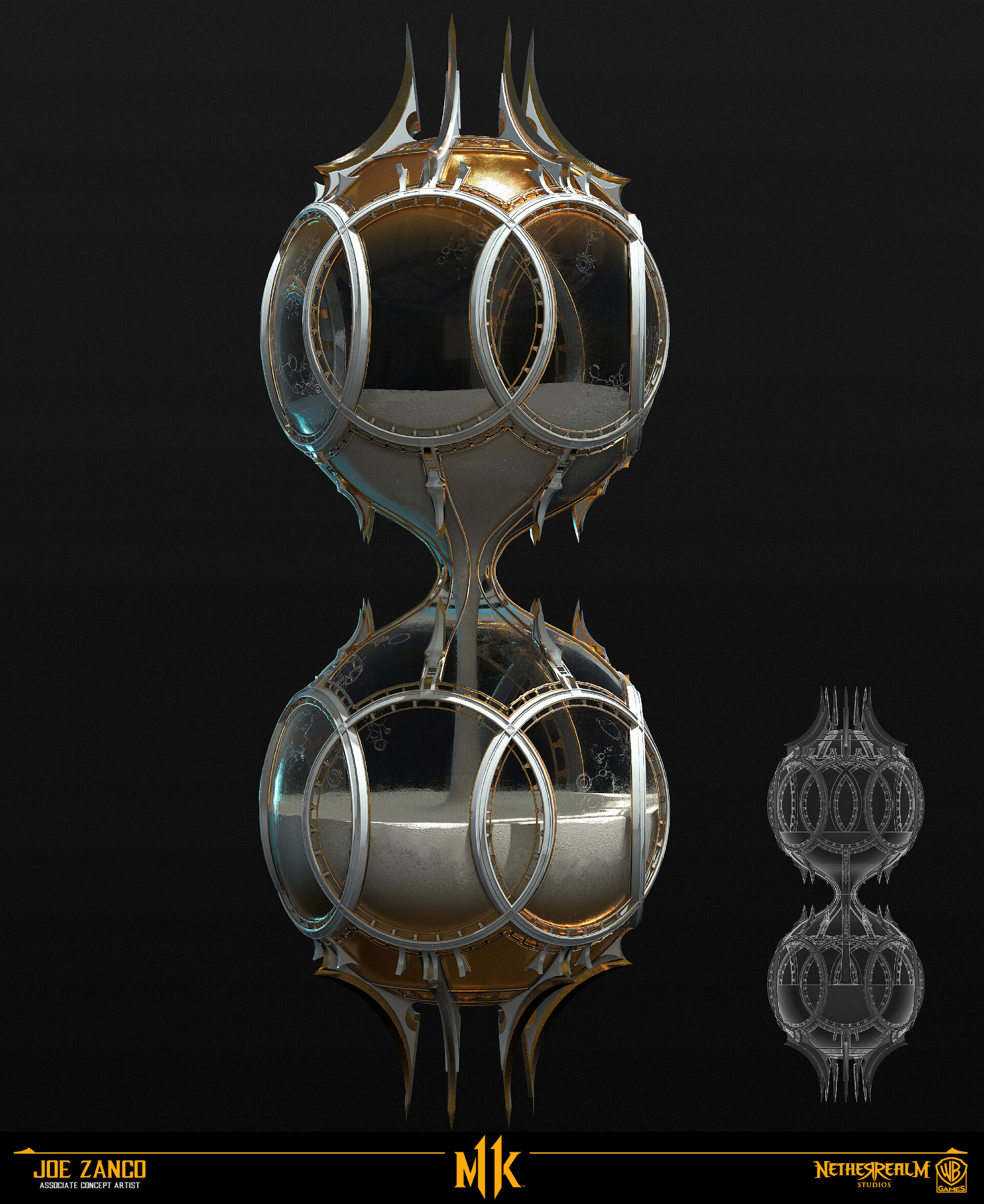 Joe Zanco - Mortal Kombat 11 Concepts: Hourglass
