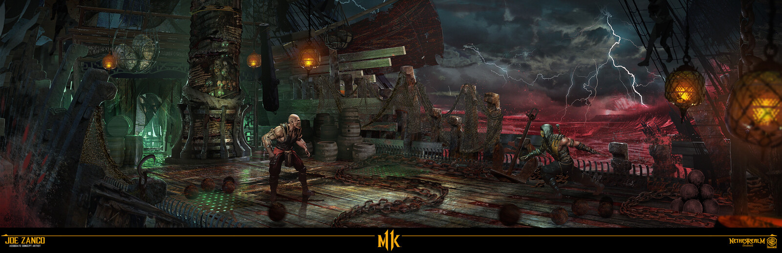 Joe Zanco - Mortal Kombat 11 Concepts: Kharon's Ship