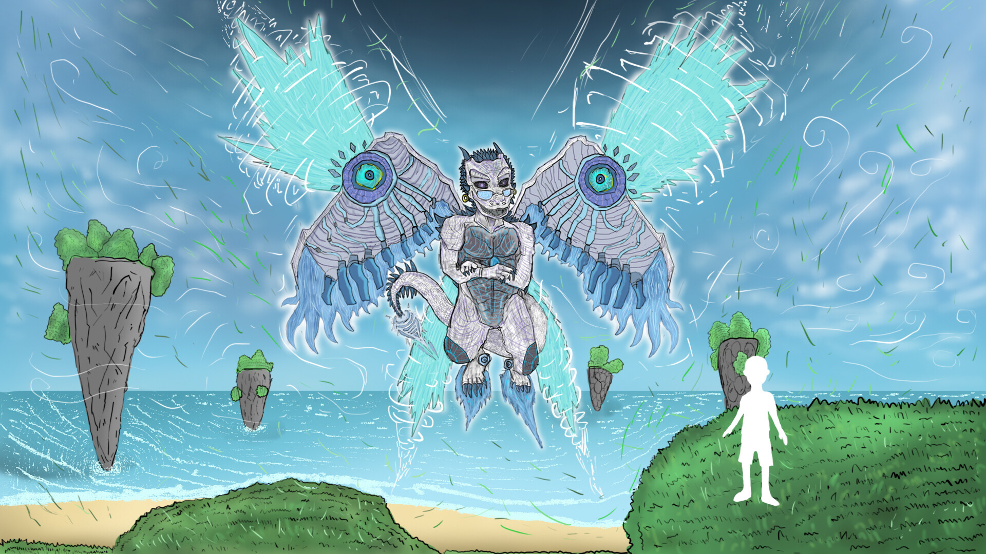 ArtStation - Wind Dragon.