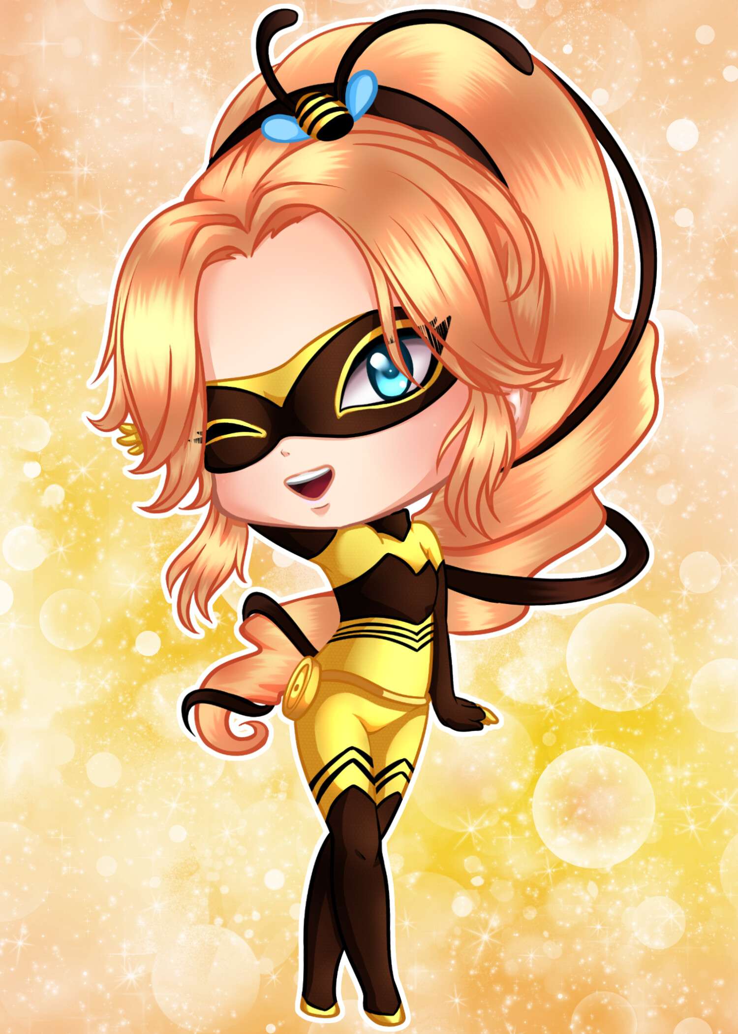 ArtStation - Queen Bee 5x7 Mini Print