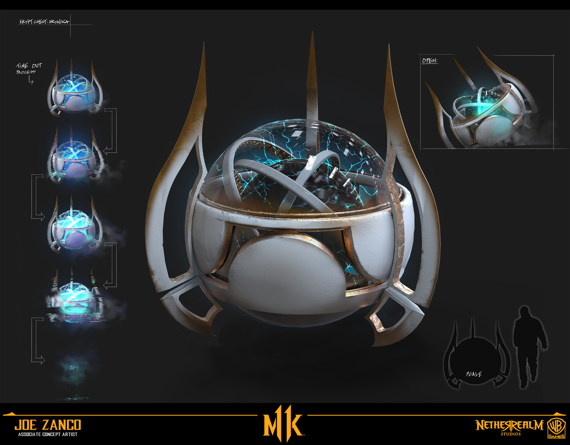 Joe Zanco - Mortal Kombat 11 Concepts: Krypt