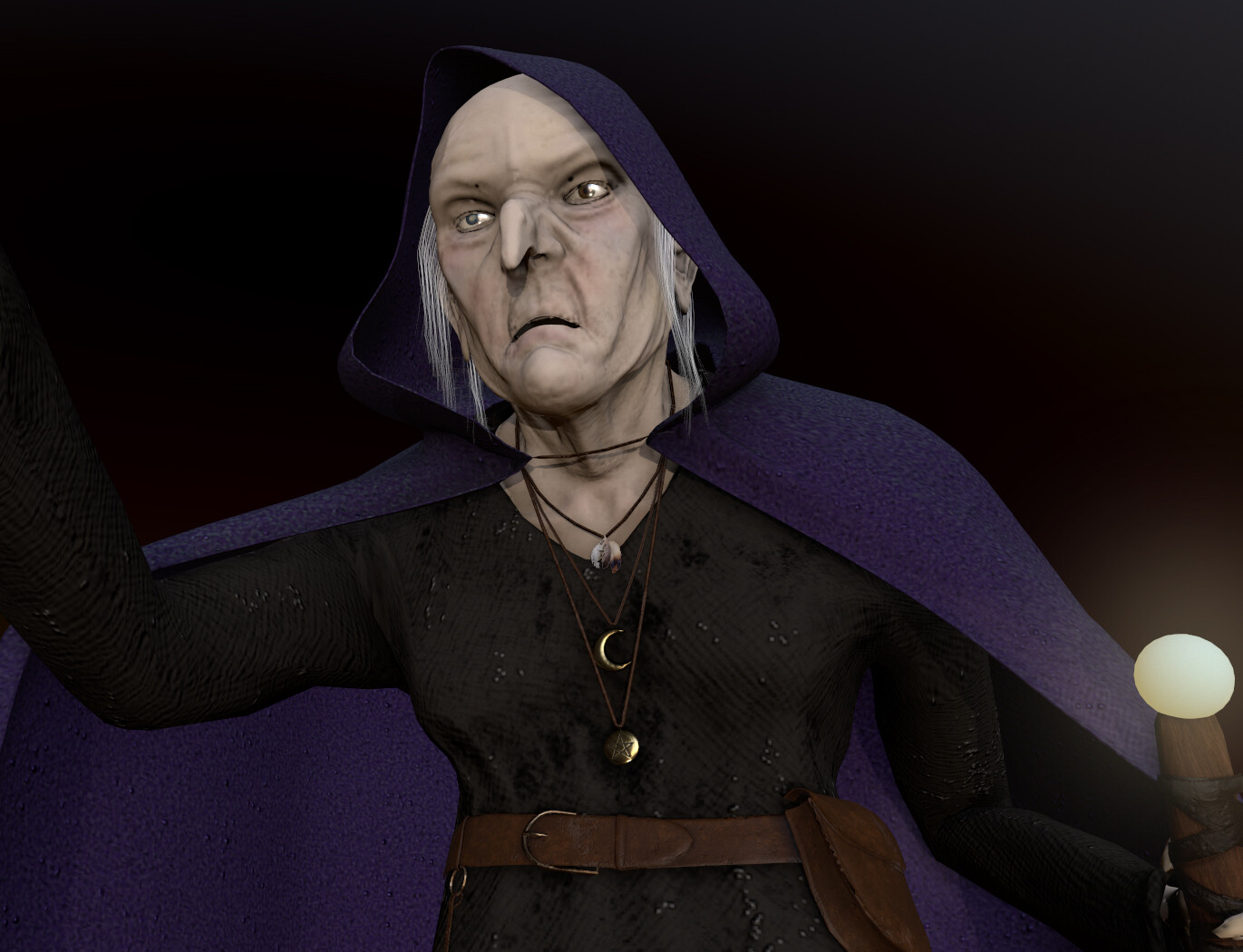 ArtStation - Morgana the witch