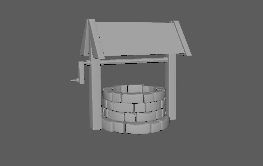 ArtStation - 3D Well Model