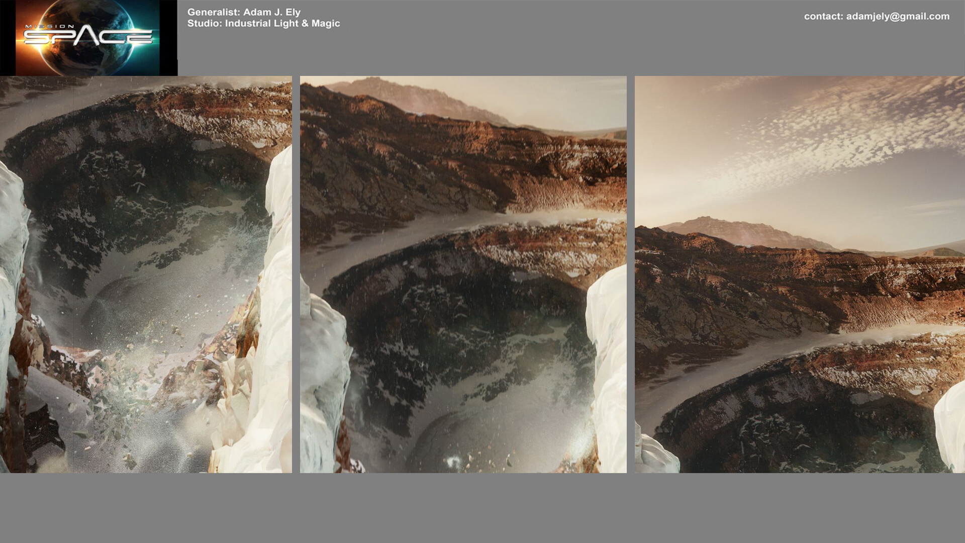 Adam J. Ely - ILM Environment VFX Work