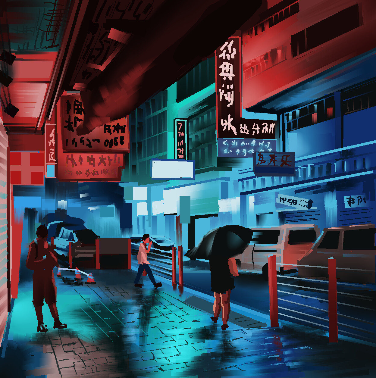 Caleb Barefoot - Heavypaint: Cyberpunk paints pt. 2
