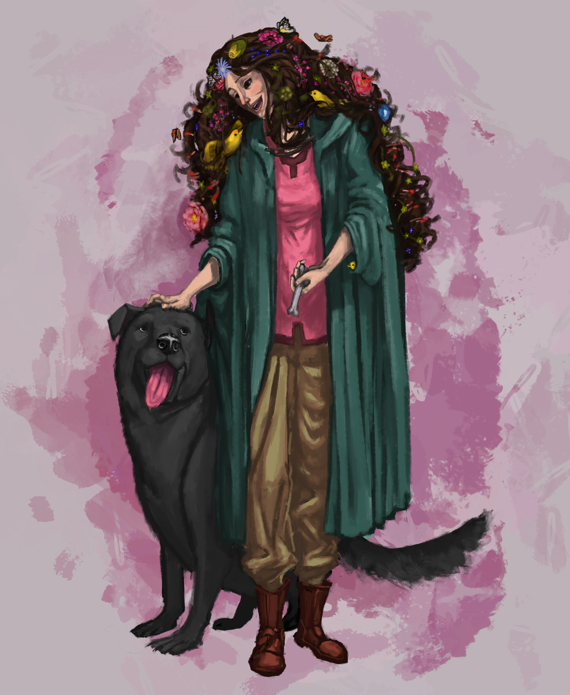 ArtStation - Peônia - Comissioned Work