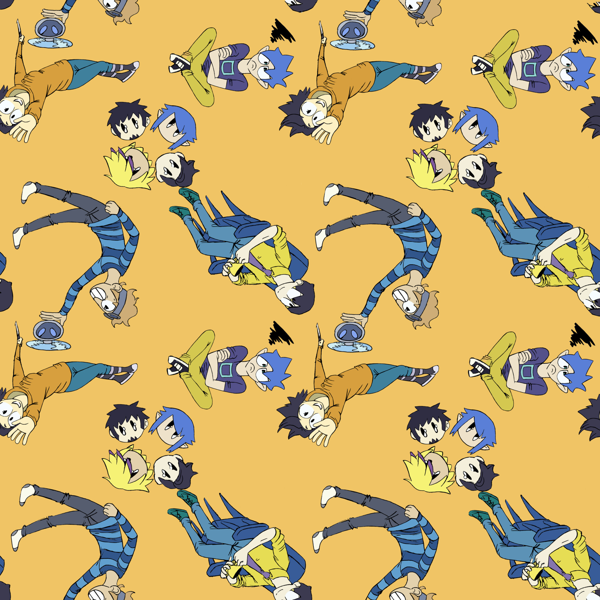 ArtStation - Stylized Character Pattern