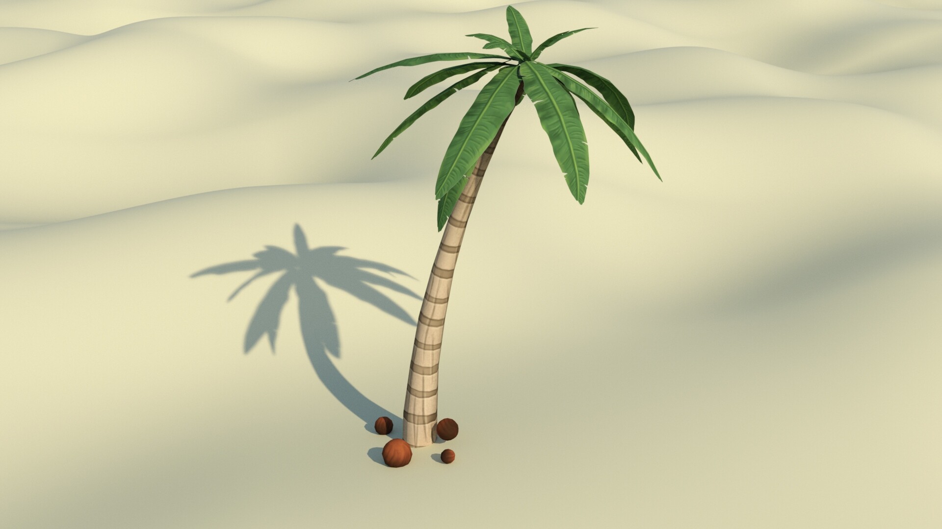 ArtStation - Coconut Tree