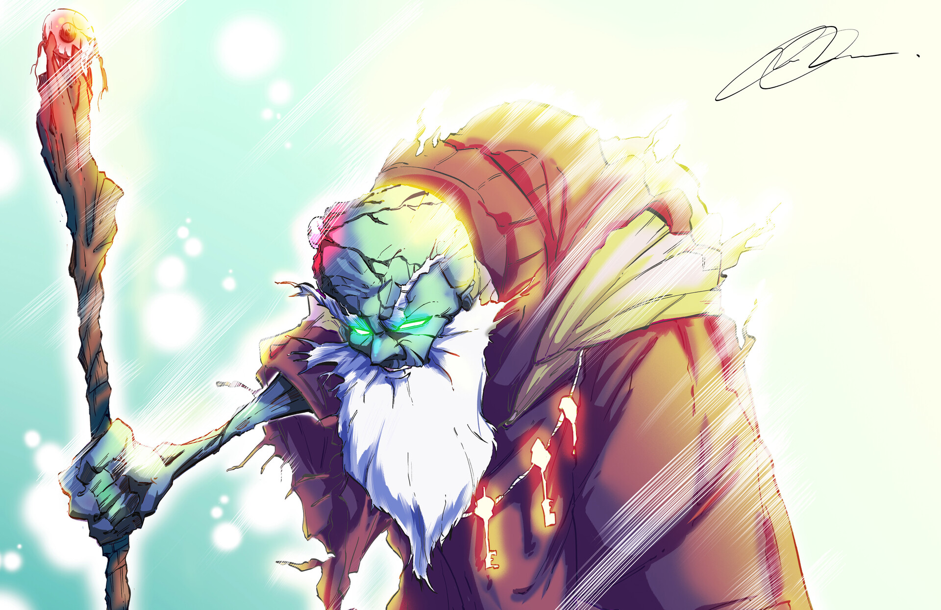 ArtStation - Character Design - Elden the Mad Wizard