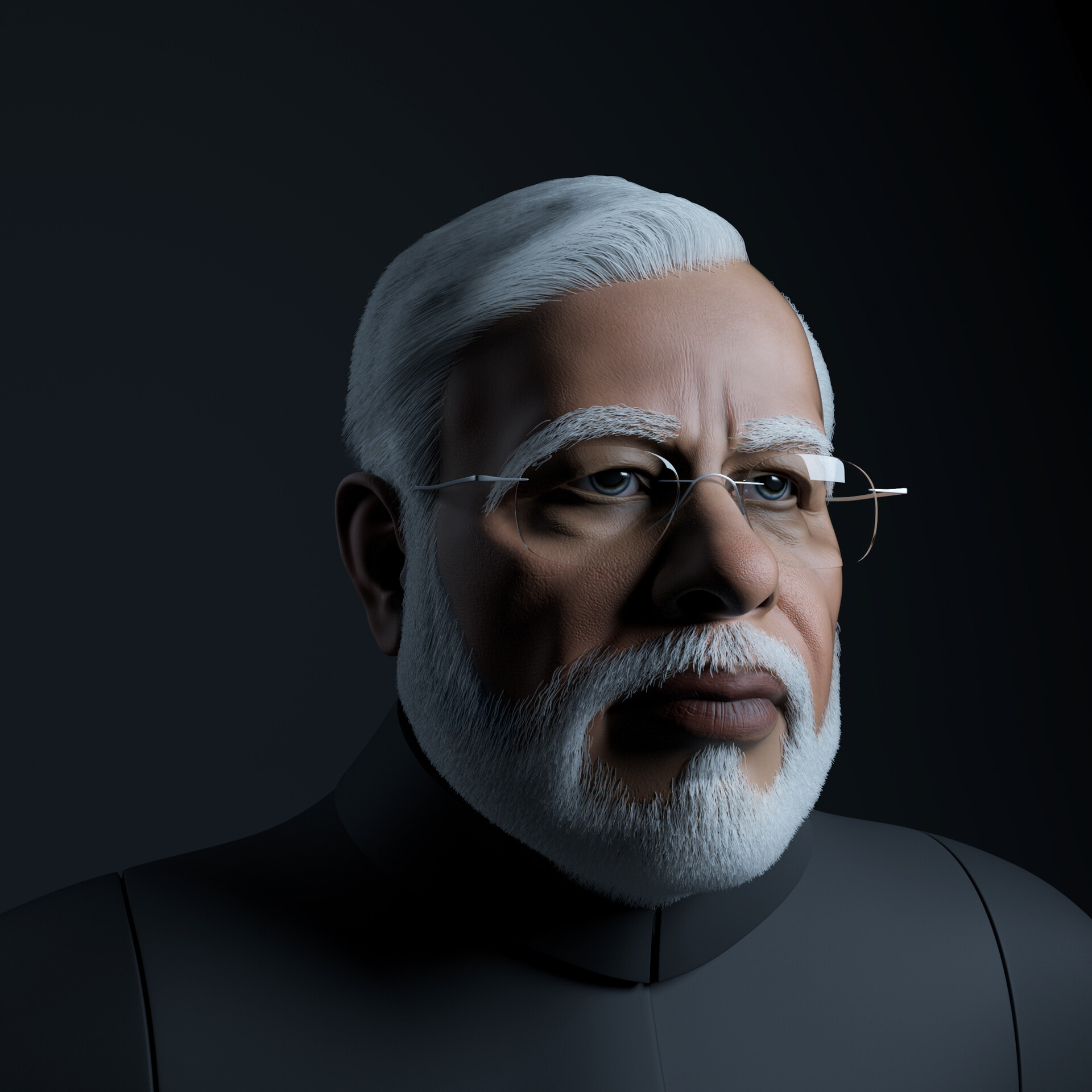 Ankur Khatri - Narendra Modi portrait