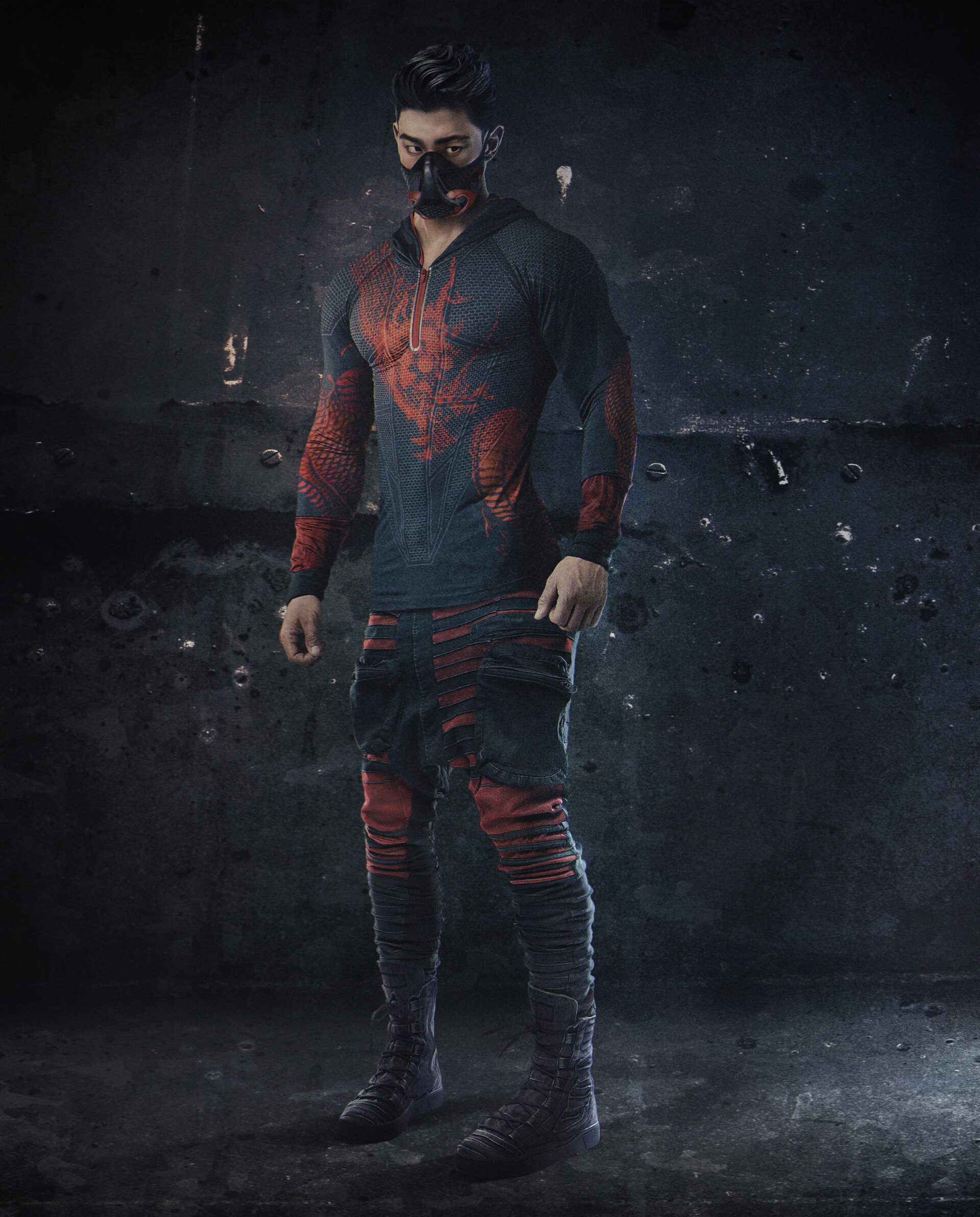 ArtStation - THE MAN FROM SKYSCRAPER