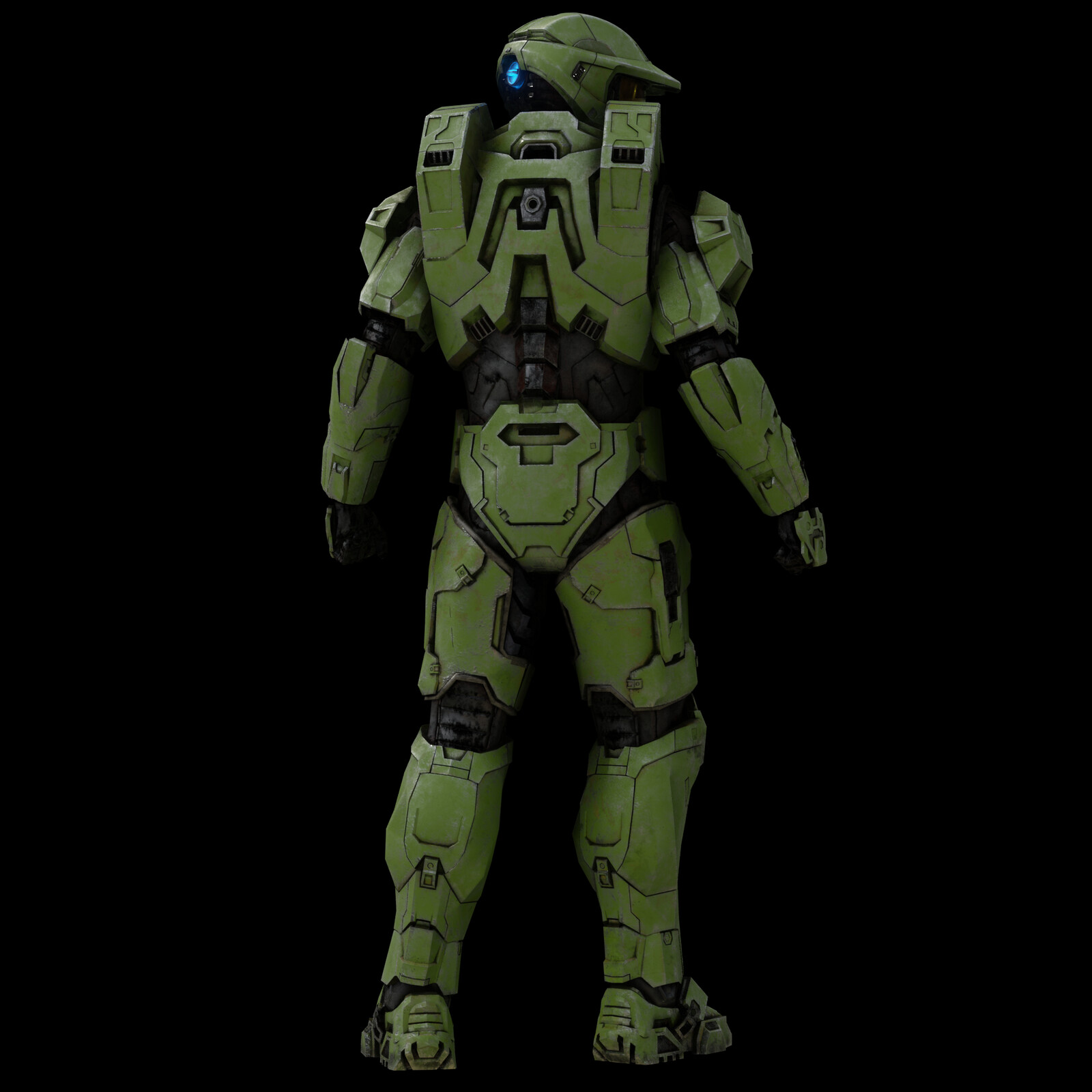 Glitch5970 - Halo Infinite - Master Chief TEXTURES & Model setup