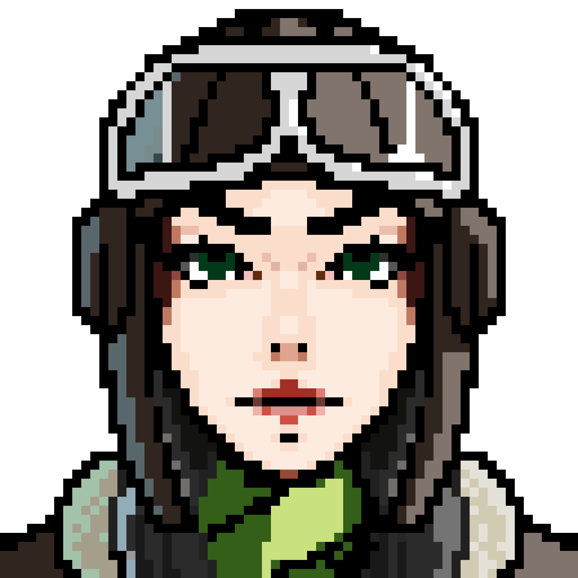 Girl Pixel Art