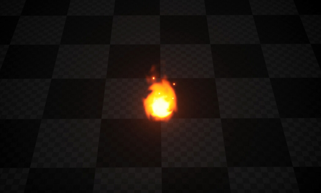 ArtStation - VFX - Stylized Fire