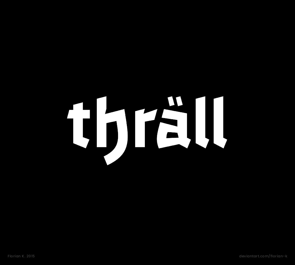 ArtStation - Logo Thrall