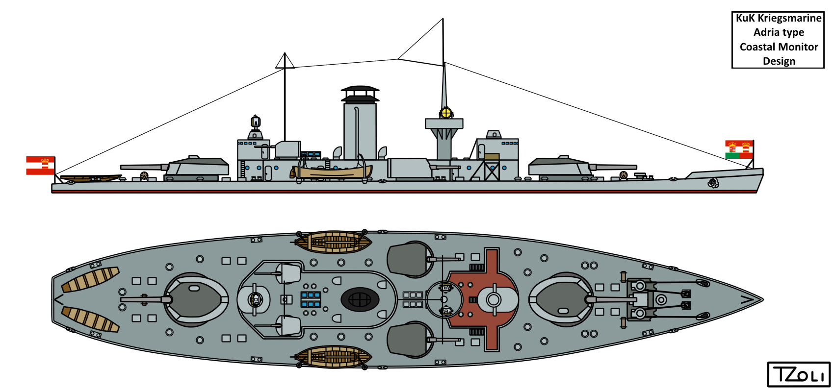 Takács Zoltán - TZoli - Adria type Coastal Monitor Design