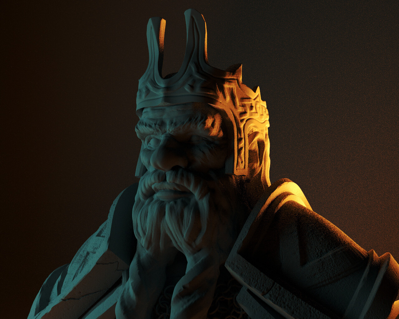 ArtStation - Dwarf - Ice and Fire