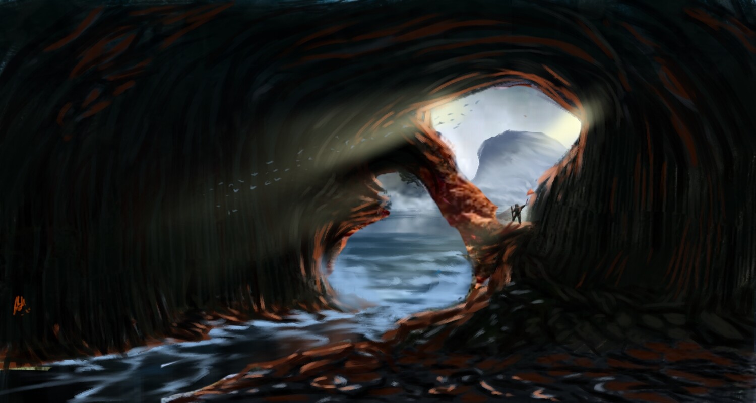 ArtStation - vast cave