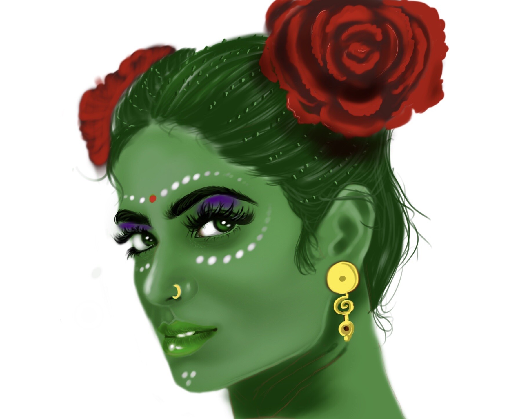 ArtStation - Flower head