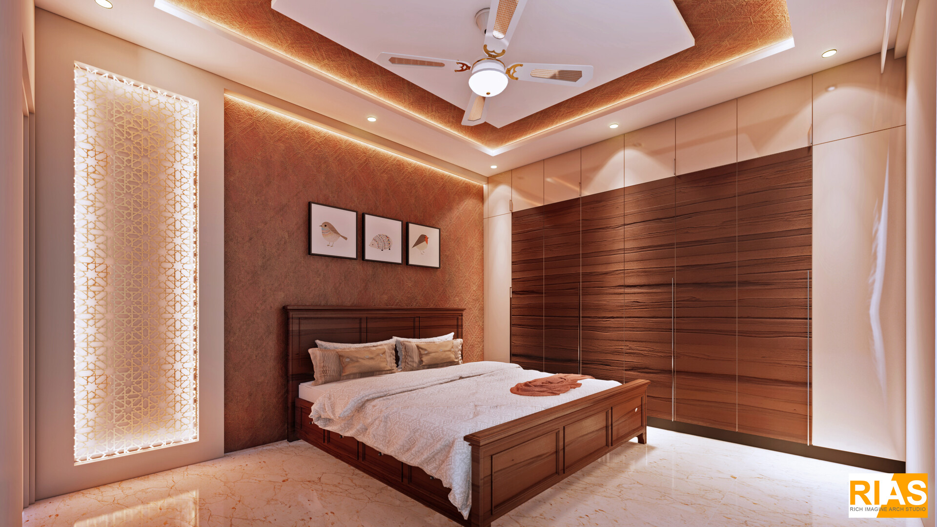 ArtStation - Bedroom Designs @ studio Apartment