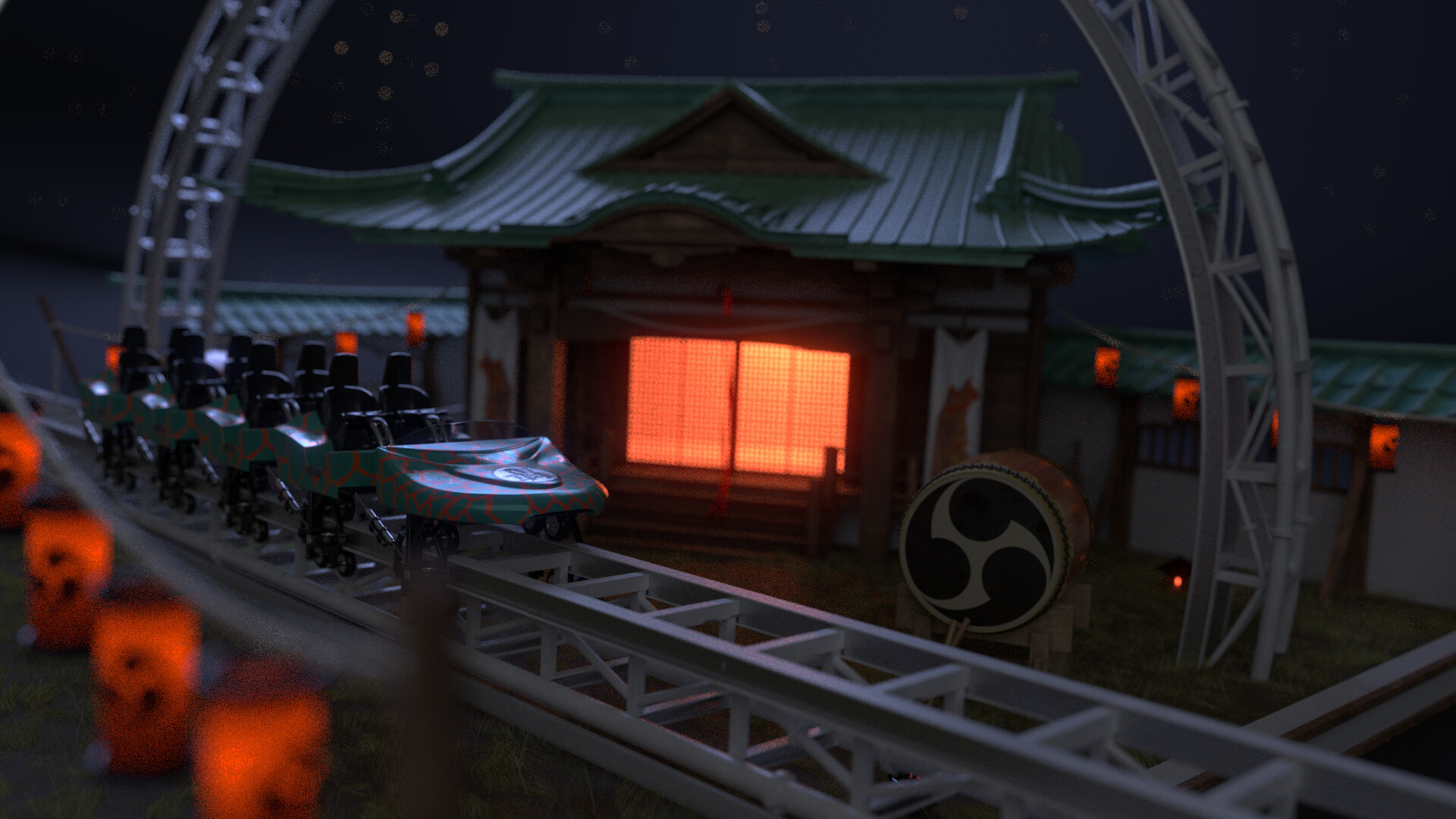 ArtStation - Do-Dodonpa at night