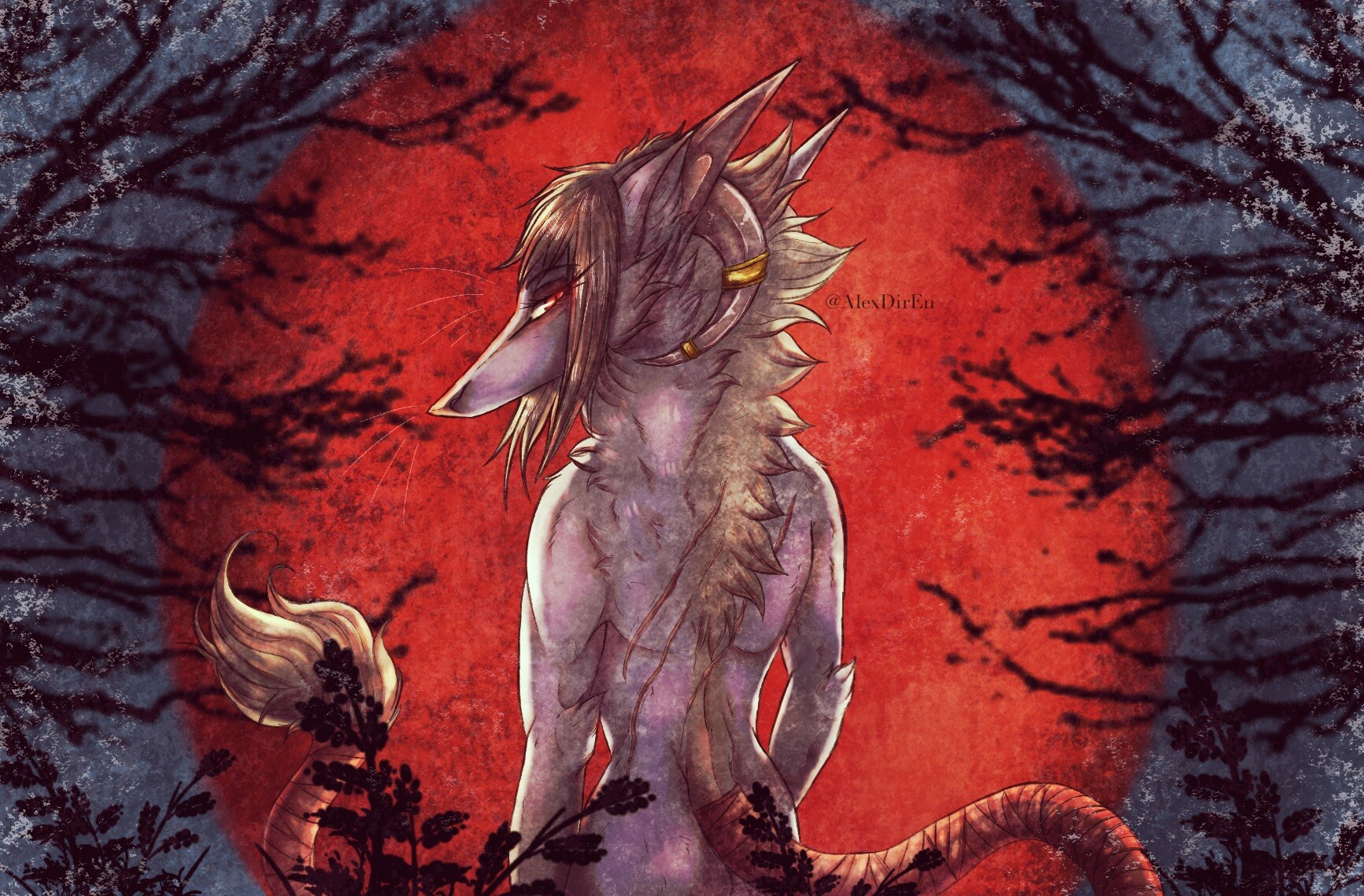 ArtStation - Blood moon