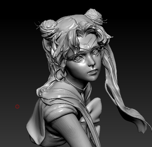 Entei Ryu - Sailor Moon Redraw (Resculpt)