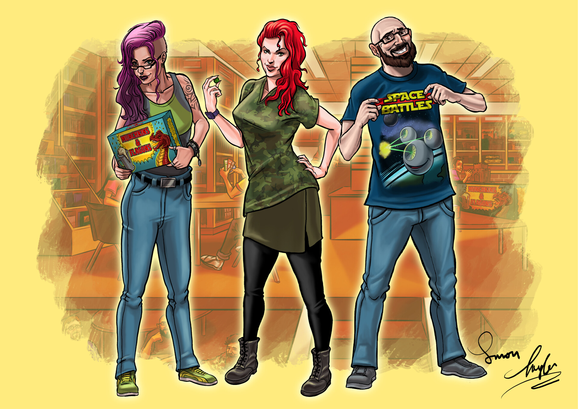 ArtStation - Fanboy 3 Promotional Art