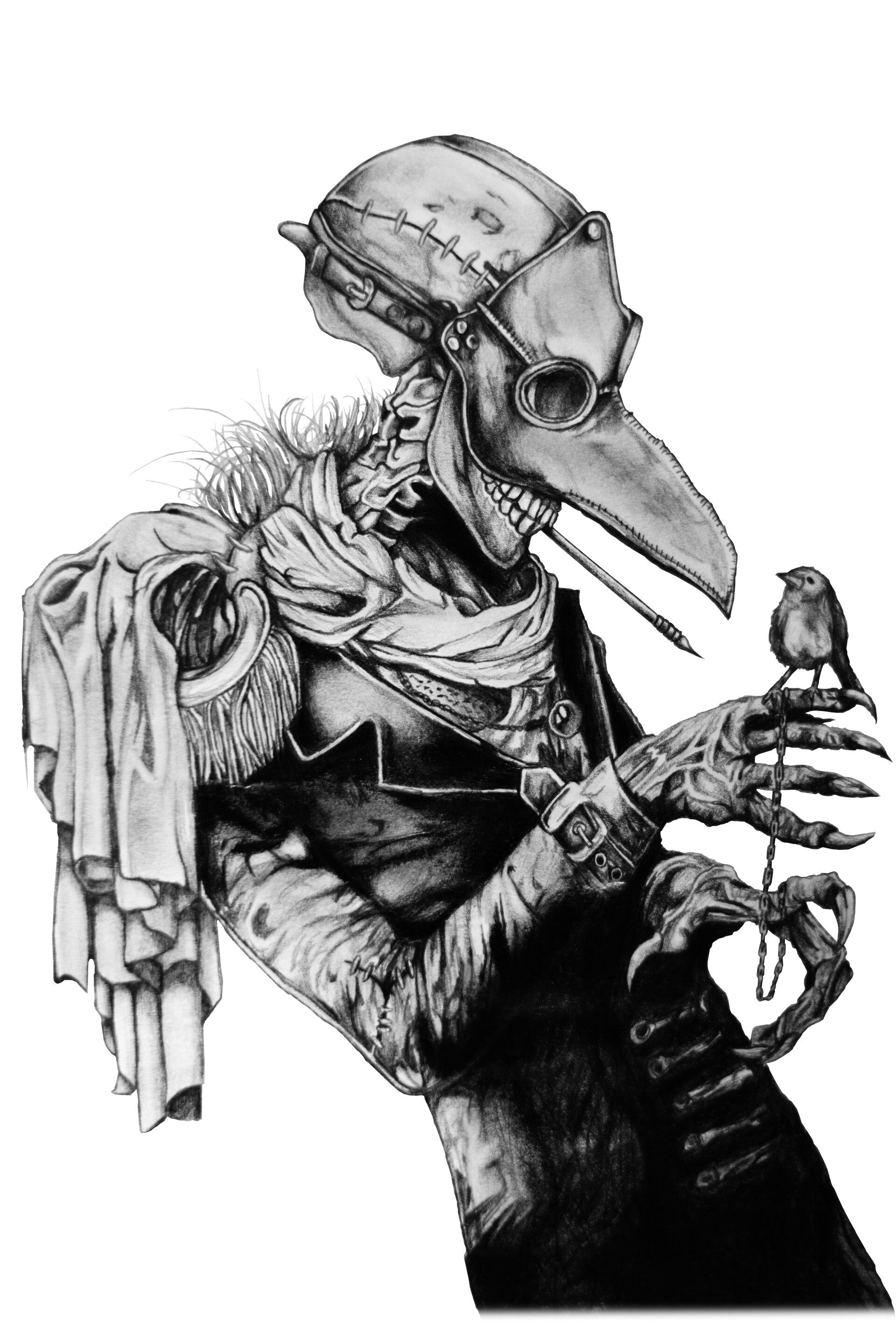 Plague Doctor Sketch