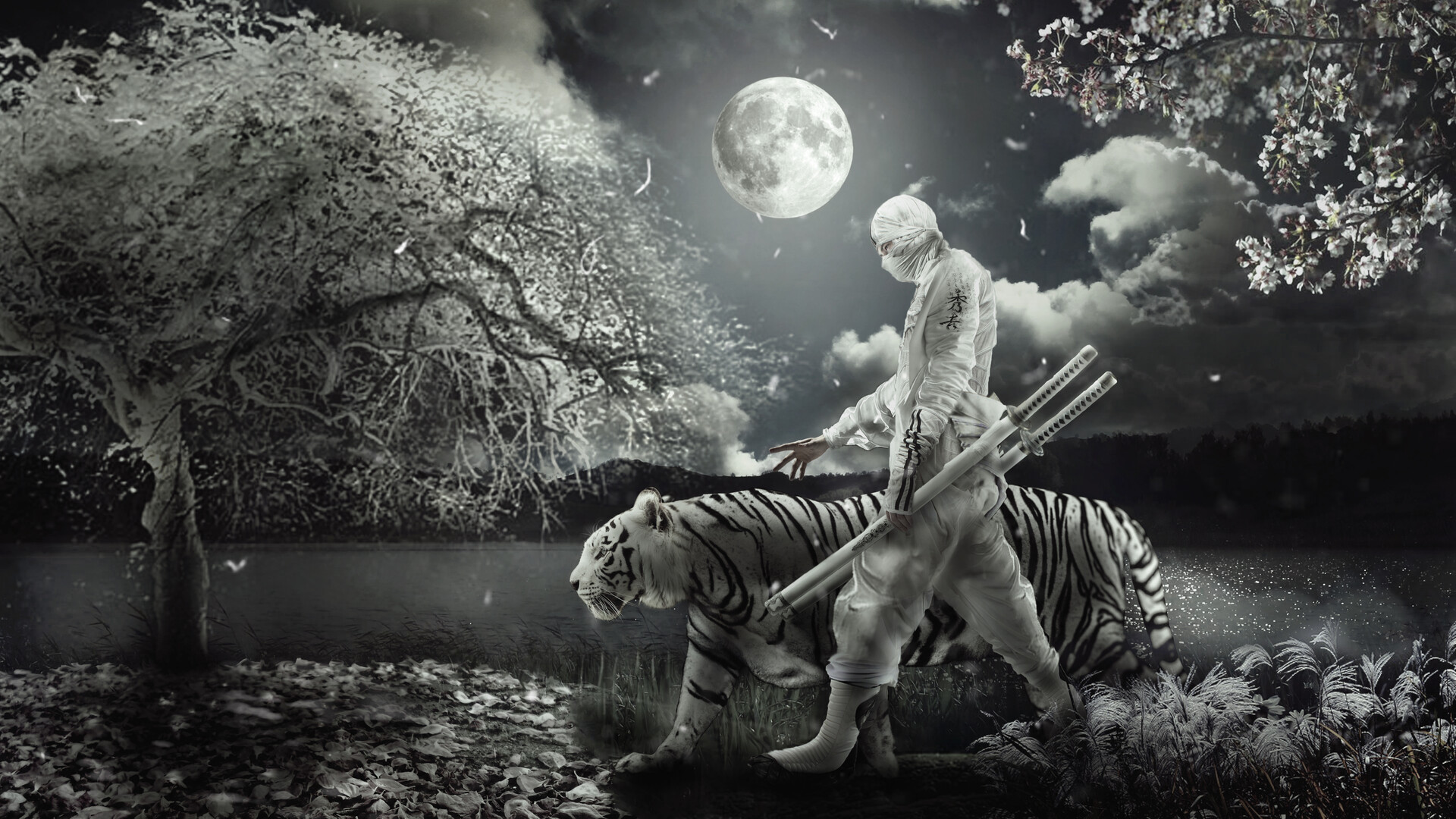 ArtStation - White shinobi