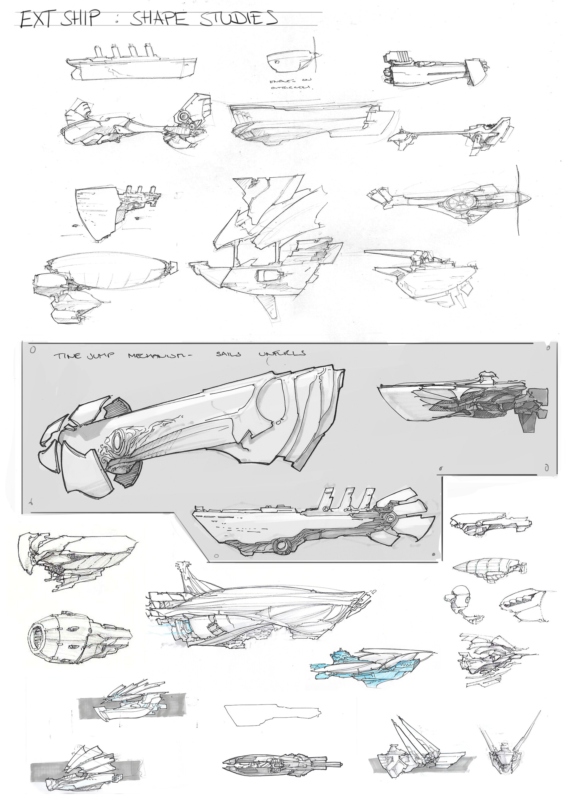 ArtStation - The Ship - concepts for unrealised feature