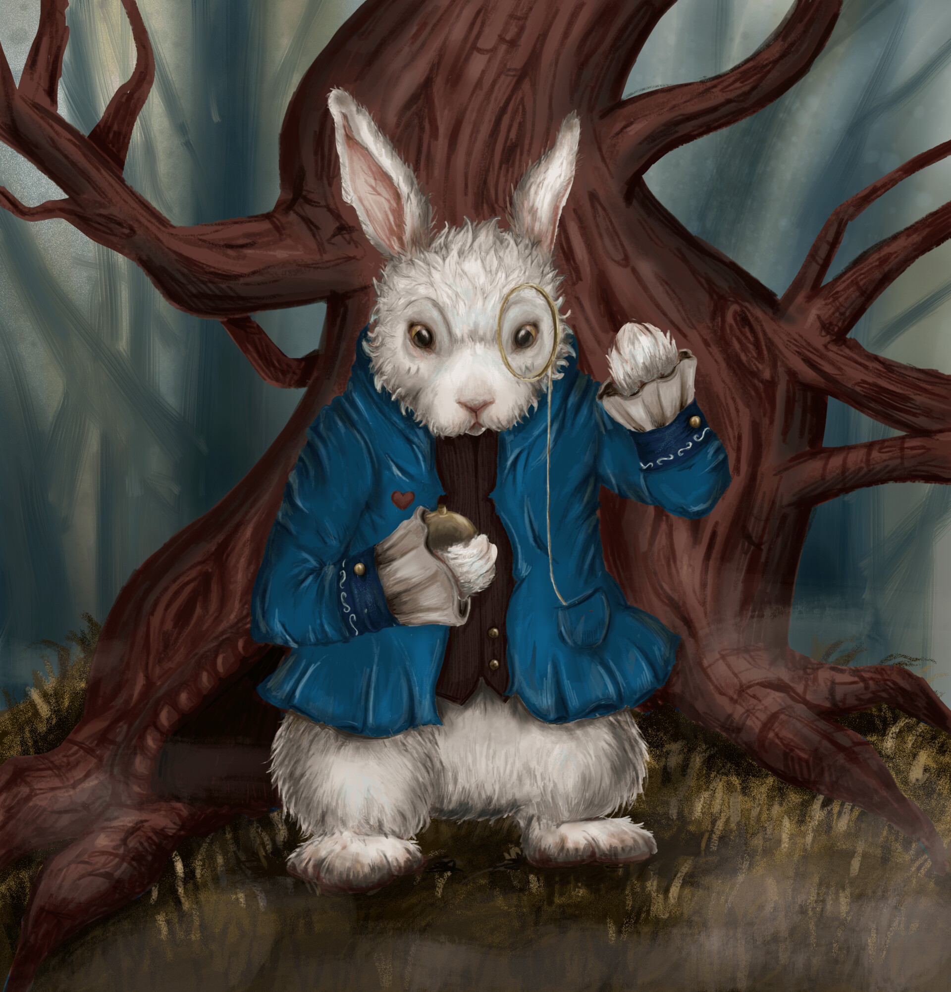 ArtStation - White Rabbit, Fanart