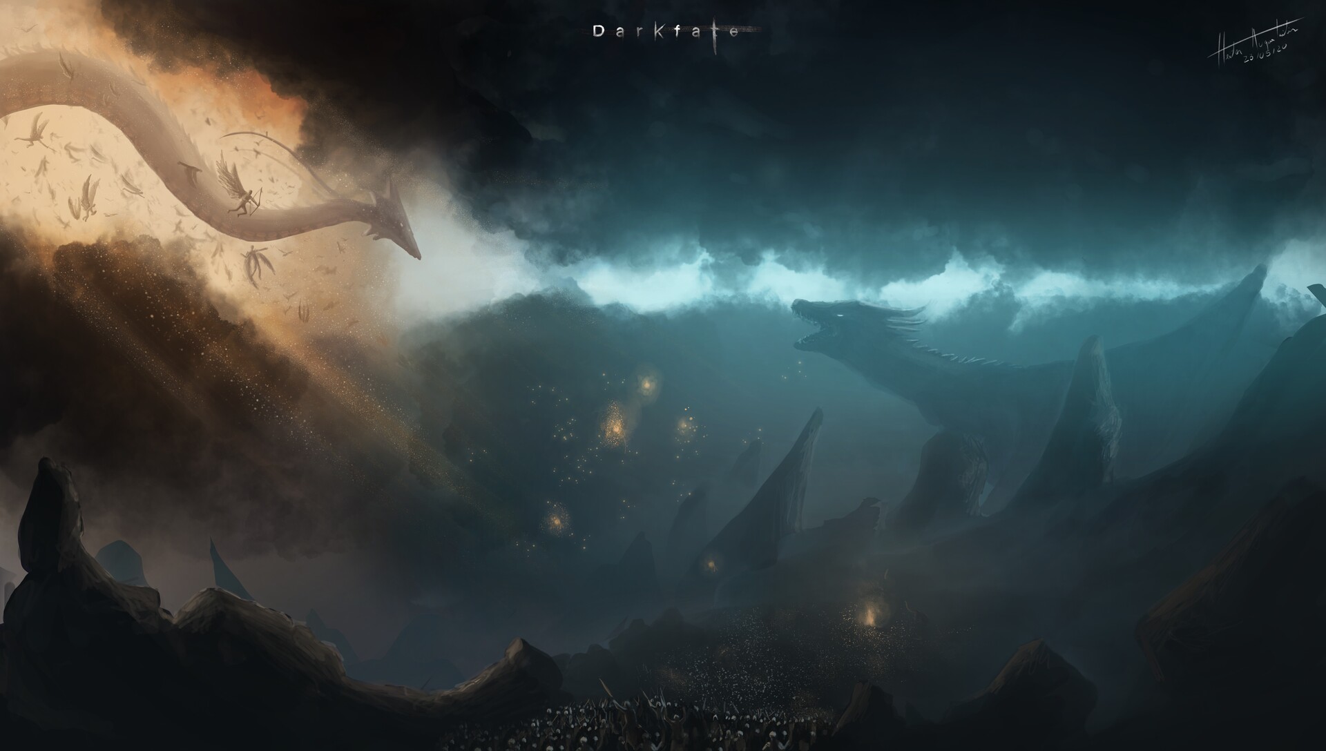 ArtStation - First battle between the two kingdoms